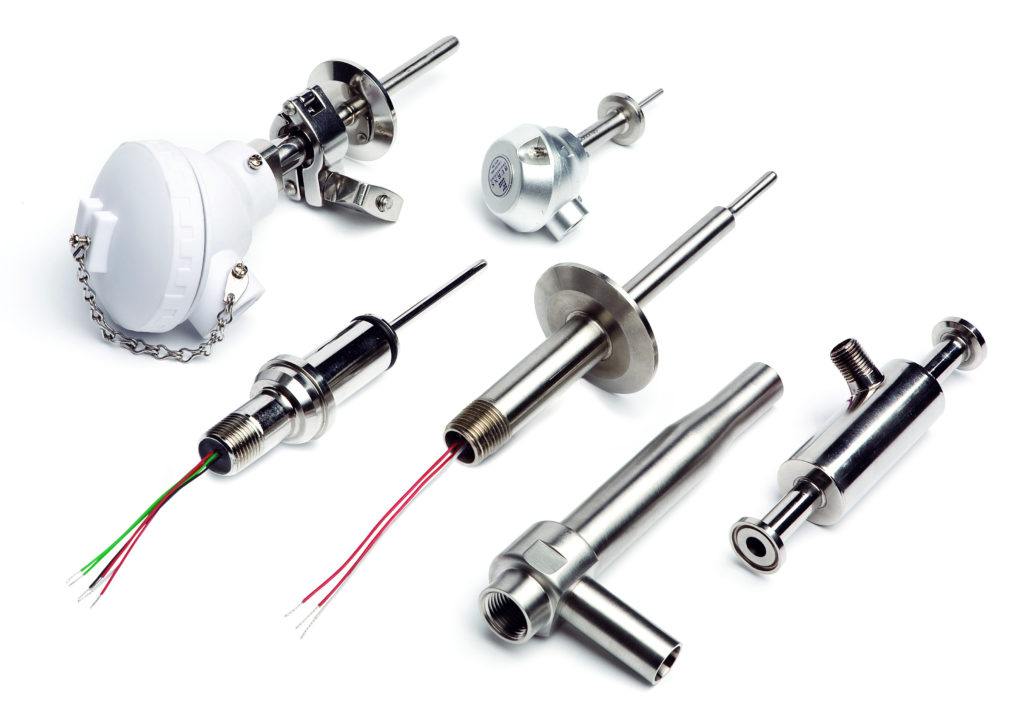 Sanitary Temperature Sensors, RTDs, Temperature Transmitters